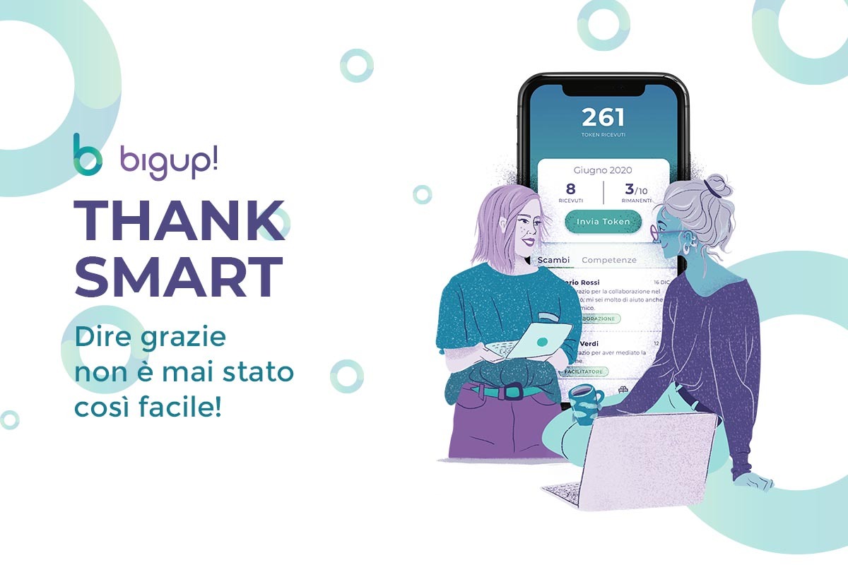 Big Up! - Thank Smart! Dire grazie non è mai stato così facile.